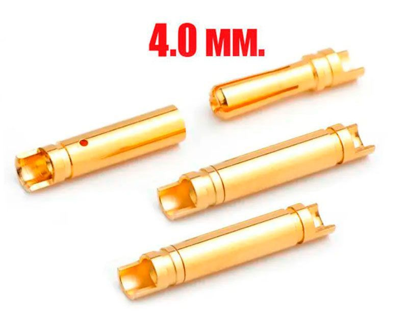 Разъемы силовые Amass GC4013-M и GC4013-F (пара, папа+мама) "бананы" 4.0 мм. 36A/70А 500В (3 ...