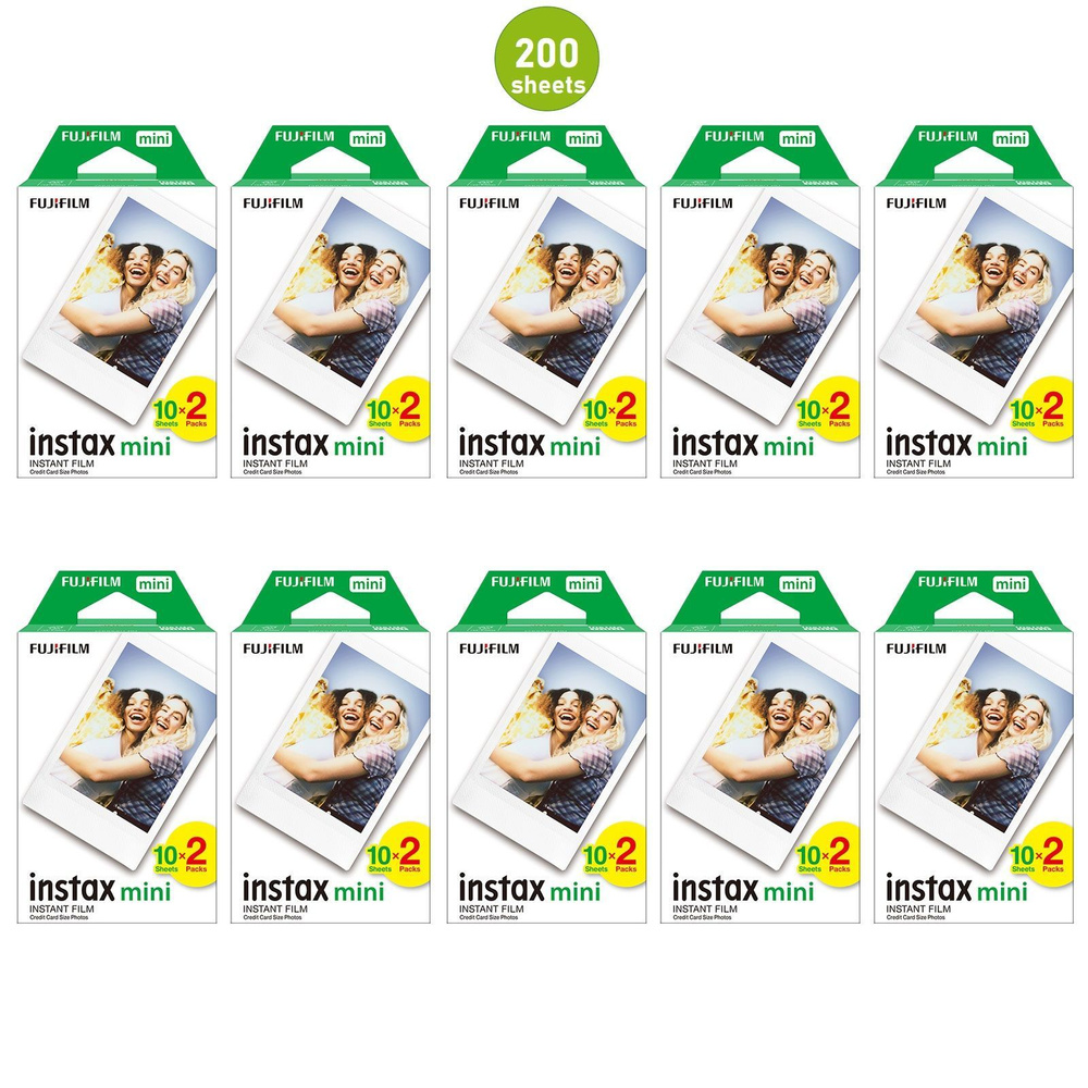 Картридж Fujifilm Instax Mini 200 снимков (20x10) инстакс мини 200 ...
