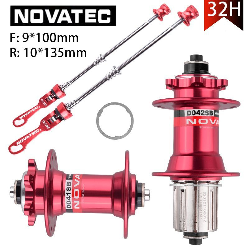 Novatec D041SB D042SB Дисковый тормоз MTB Подшипник ступицы для горного ...