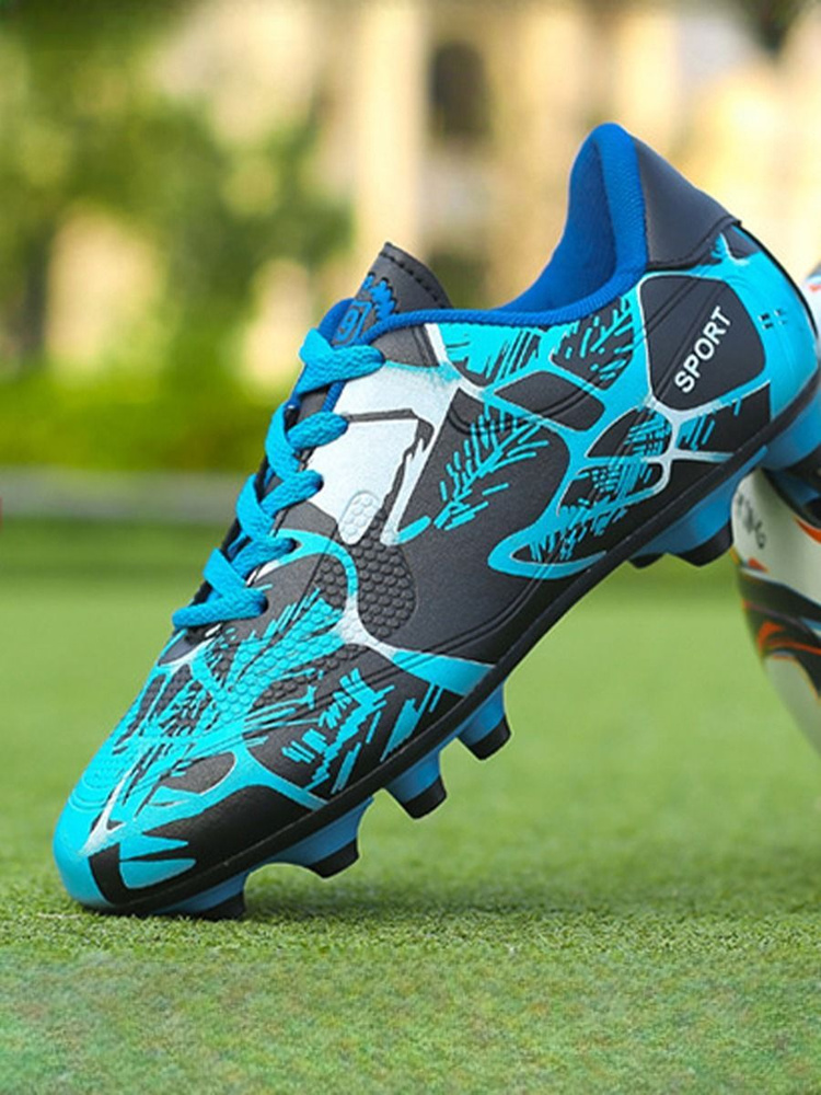 Бутсы, 34, синий - купить по выгодной цене в интернет-магазине OZON ...