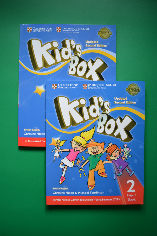 KID'S BOX 2, 2nd Edition Updated. Комплект: Учебник + Рабочая Тетрадь + CD/DVD - купить с ...