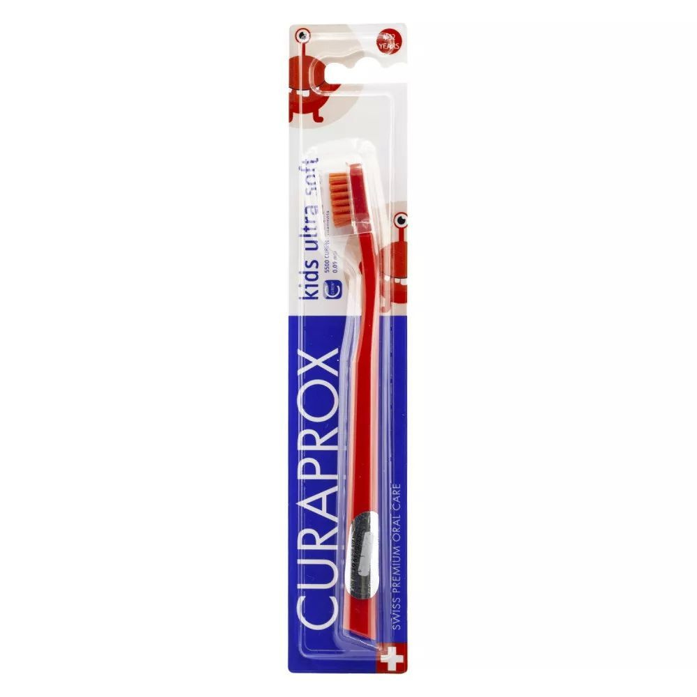 Детская зубная щетка Curaprox Kids "Ultrasoft" CS 5500, ультрамягкая ...