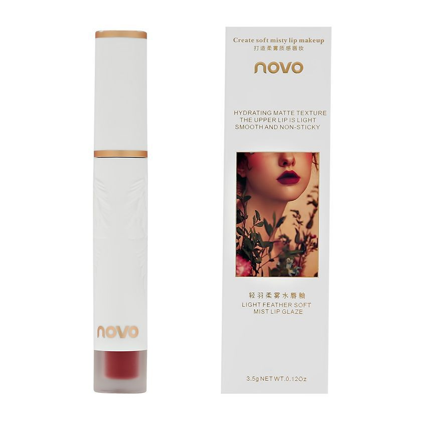 Помада для губ NOVO LIGHT FEATHER жидкая тон 07 - купить с доставкой по выгодным ценам в ...