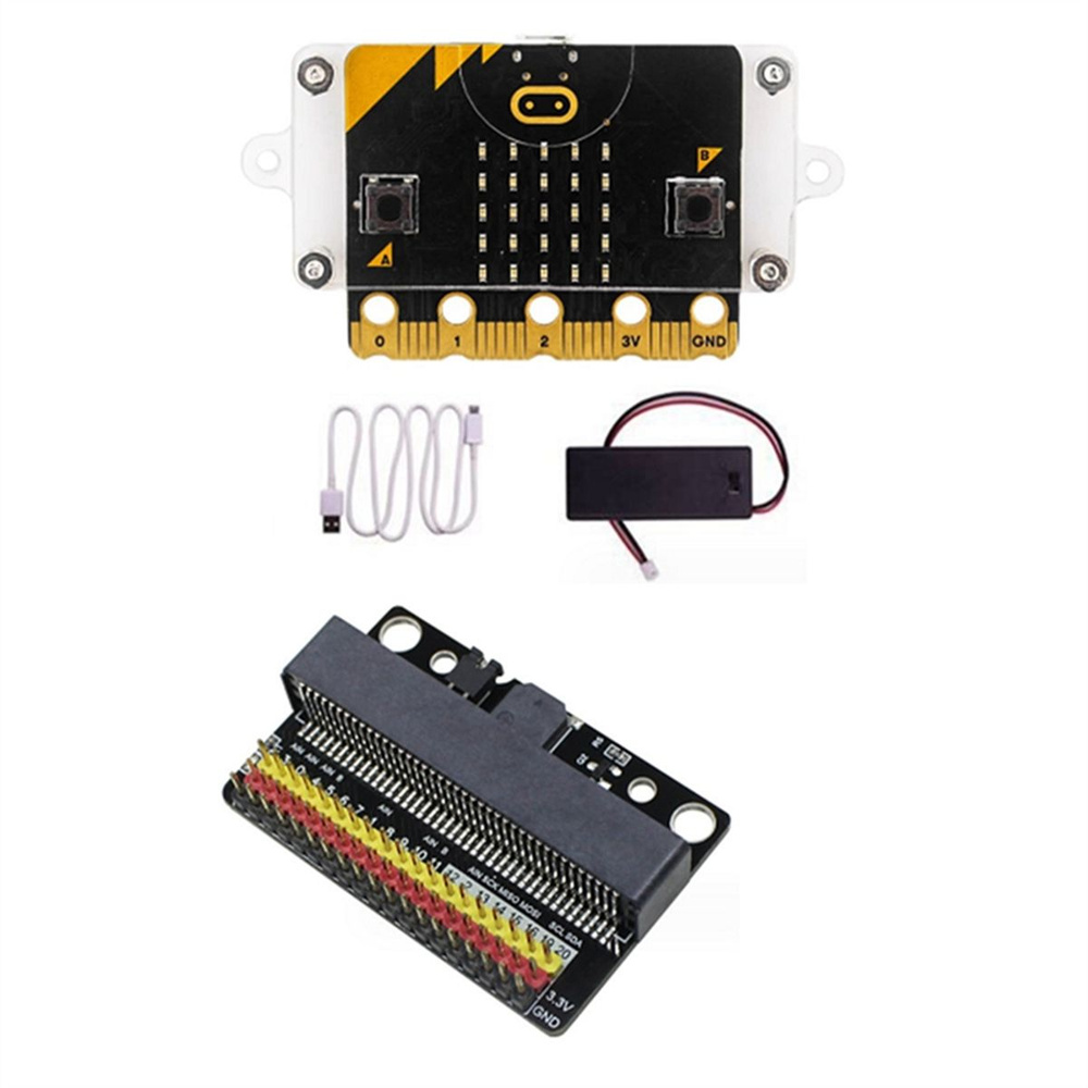 Макетная плата BBC Microbit V2.0 Microbit Smart Car Kit для DIY - купить с доставкой по выгодным ...