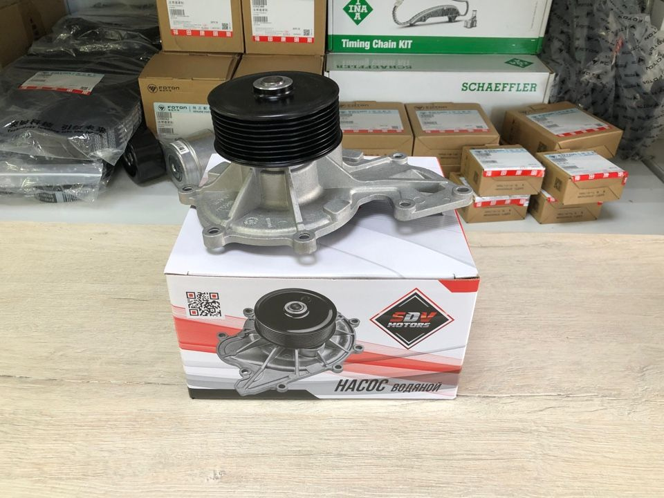 Насос водяной(помпа) в сборе для автомобиля Валдай Cummins 3.8 - Foton ...