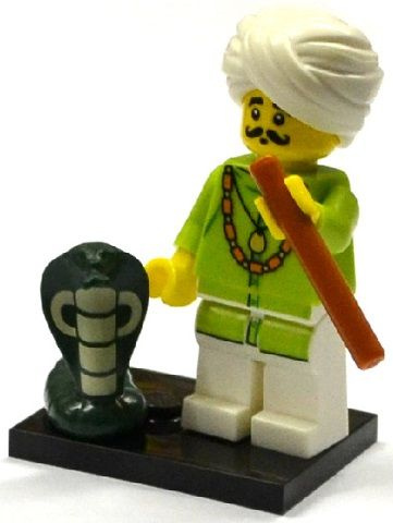 Минифигурка LEGO 71008 Snake Charmer col13-4 71008 - купить с доставкой ...