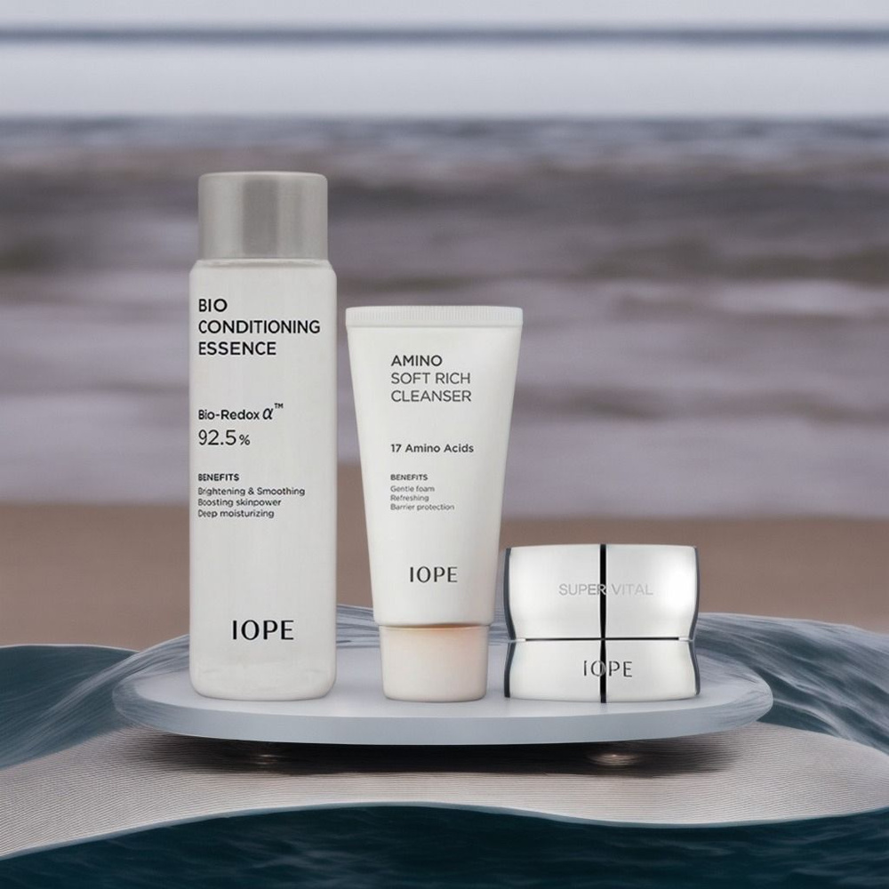 IOPE New Bio Experience Kit / Набор уходовых восстанавливающих миниатюр ...