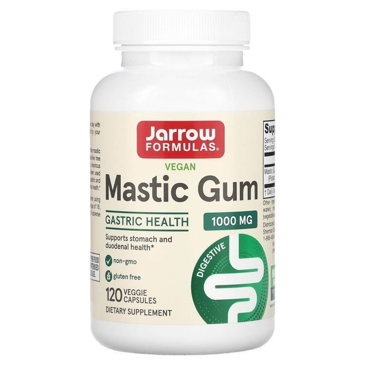 Jаrrow, Mastic Gum, Мастиковая смола, 120 капсул купить на OZON по ...
