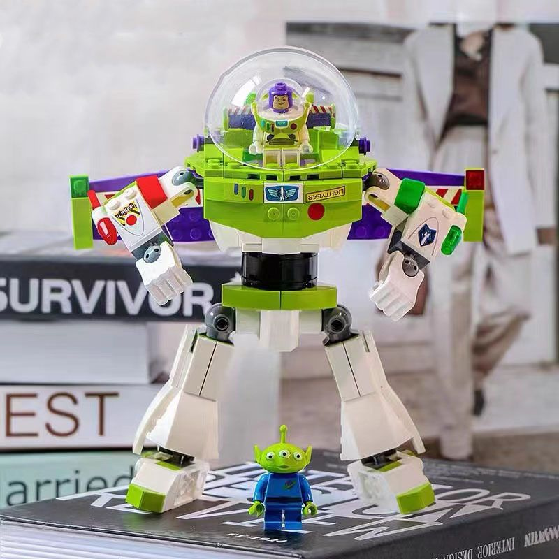Игрушки из строительных блоков/Buzz Lightyear Mecha/Модель сборки ...