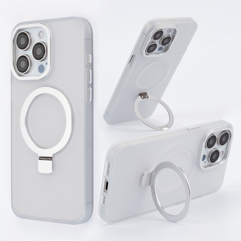 Чехол для iPhone 15 Pro (айфон 15 про) магнитный, совместимый с MagSafe ...