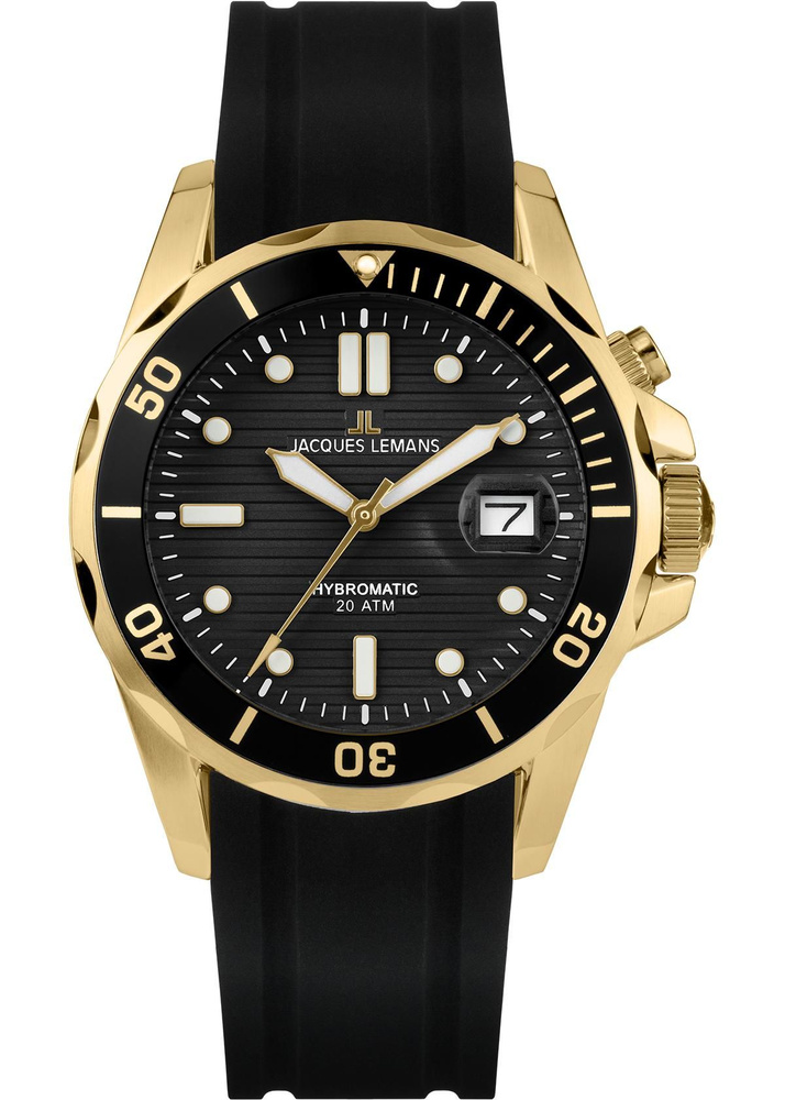 Наручные часы Jacques Lemans Hybromatic 1-2170F, мужские гибридные ...