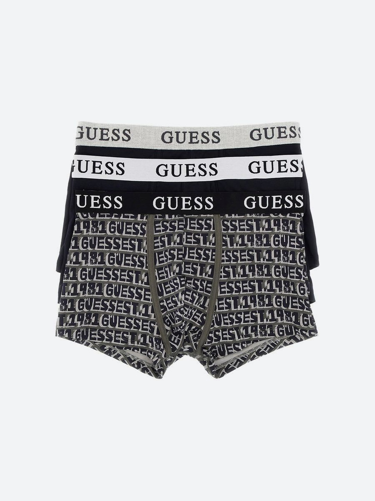 Комплект трусов транки GUESS JOE BOXER TRUNK 3 PA, 3 шт - купить с ...