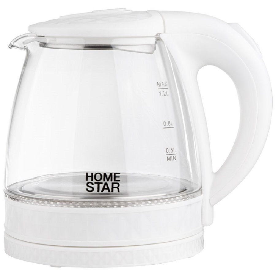 Купить электрический чайник HomeStar HS-1053, Стекло по низкой цене ...