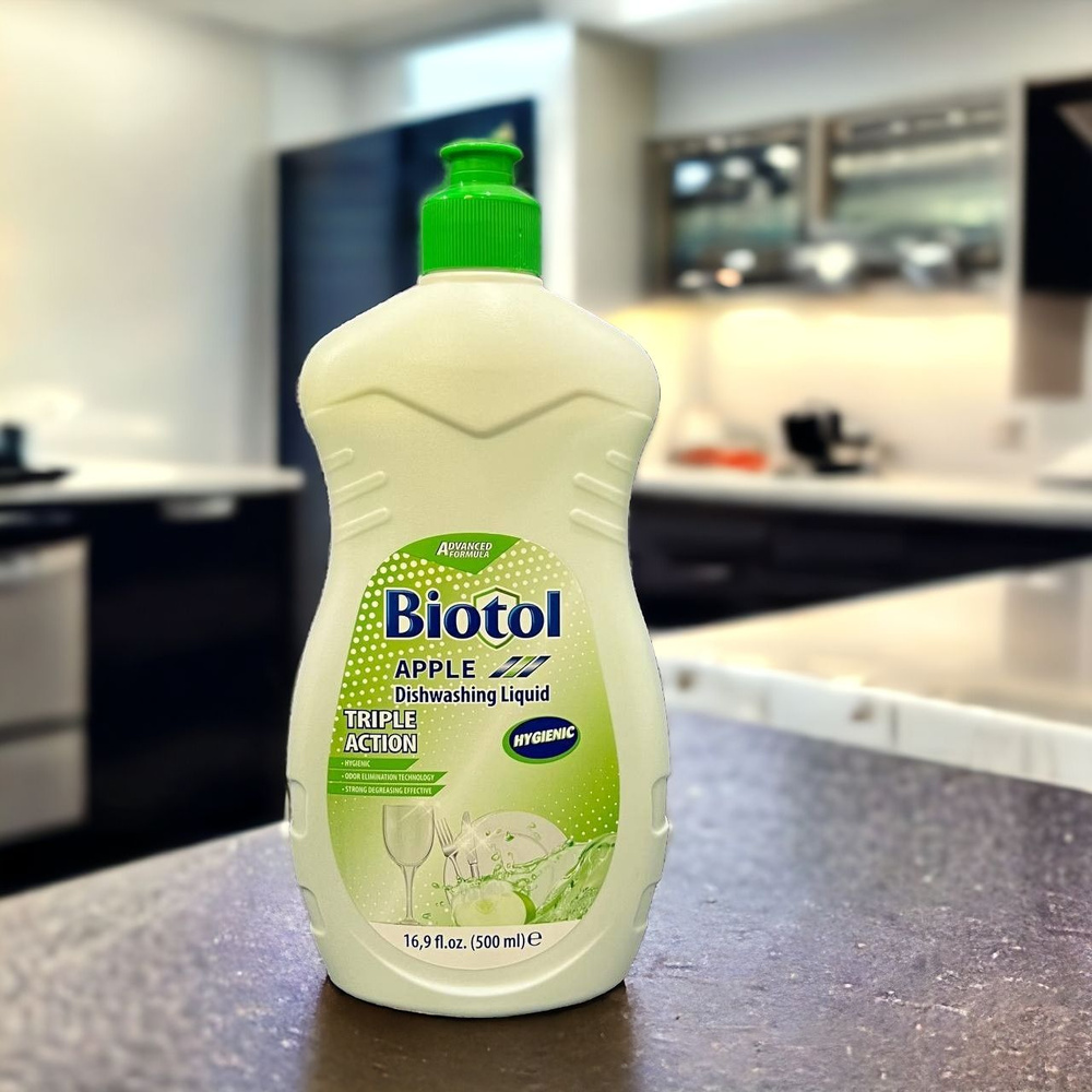 BIOTOL Гель для мытья посуды концентра ЯБЛОКО 500мл Турция - купить с ...