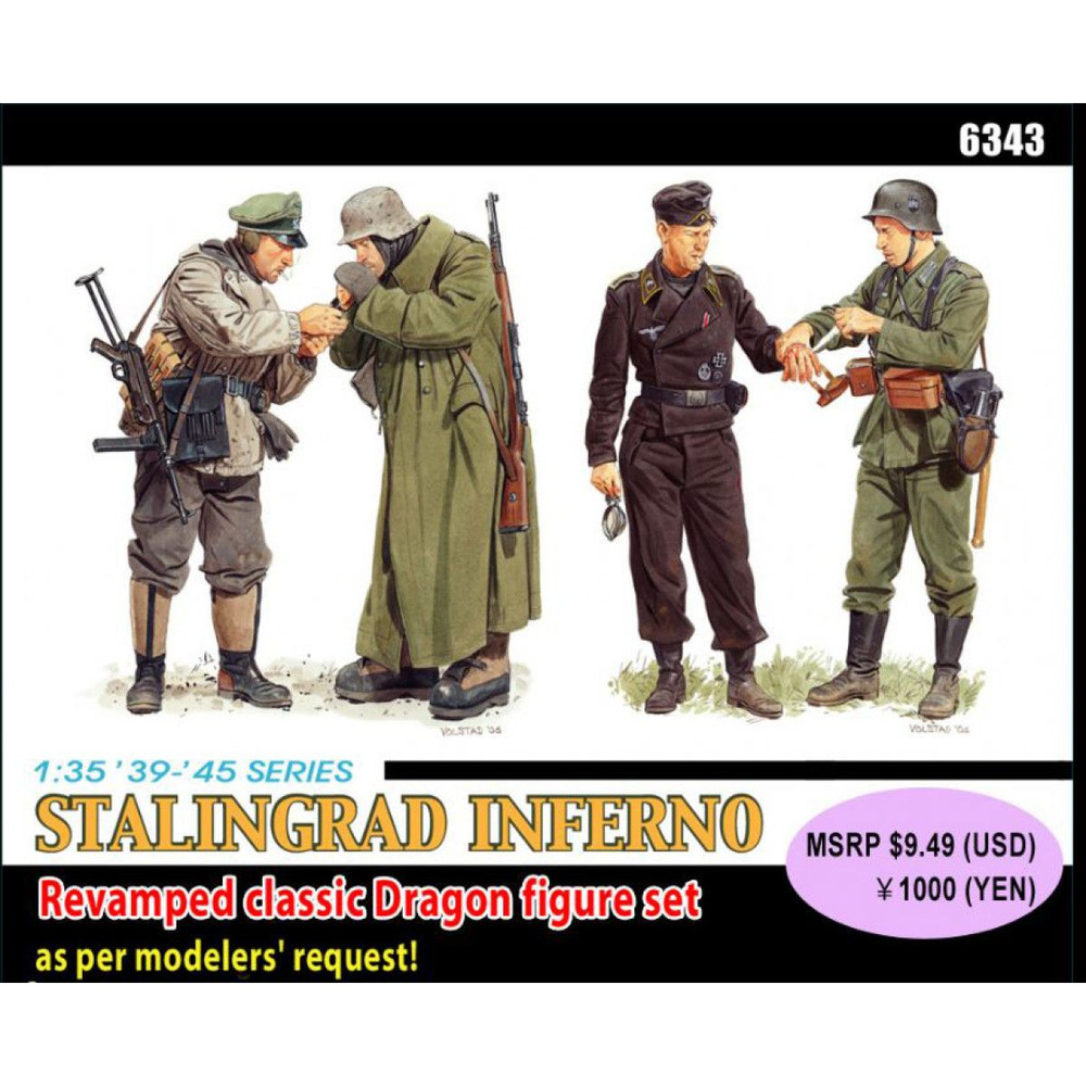 Dragon Сборная модель 6343 Stalingrad Inferno 1:35 - купить с доставкой ...