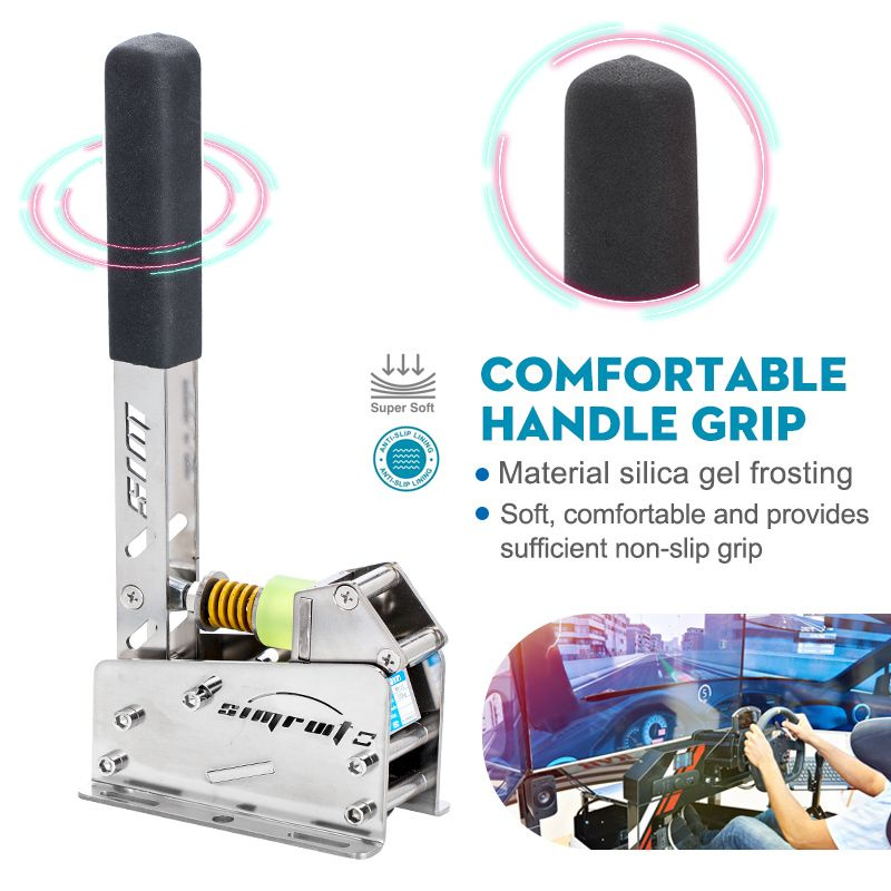 SIM Racing Тормозная система, компьютерный игровой USB-ручник Load Cell ...