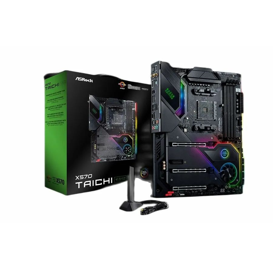 Материнская плата ASRock ASRock AMD X570 TAICHI Razer купить по низкой ...