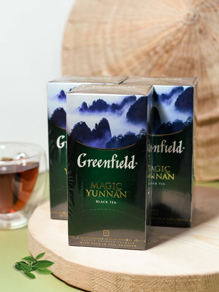 Чай чёрный Greenfield Magic Yunnan 3 шт. по 25 пак. (02/27) №4 - купить ...