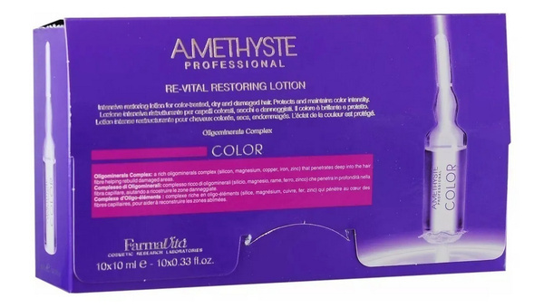 FARMAVITA Amethyste COLOR Re-Vital Restoring Lotion/ Ампулы, Лосьон ...
