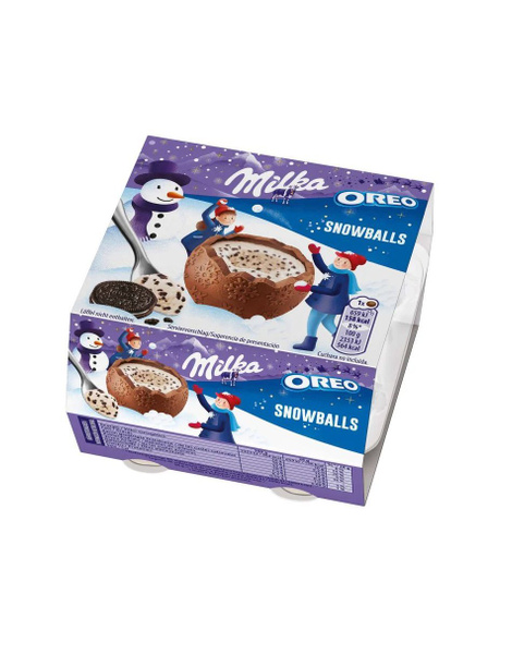 Набор шоколадных яиц Milka Snowballs, 112г купить на OZON по низкой ...