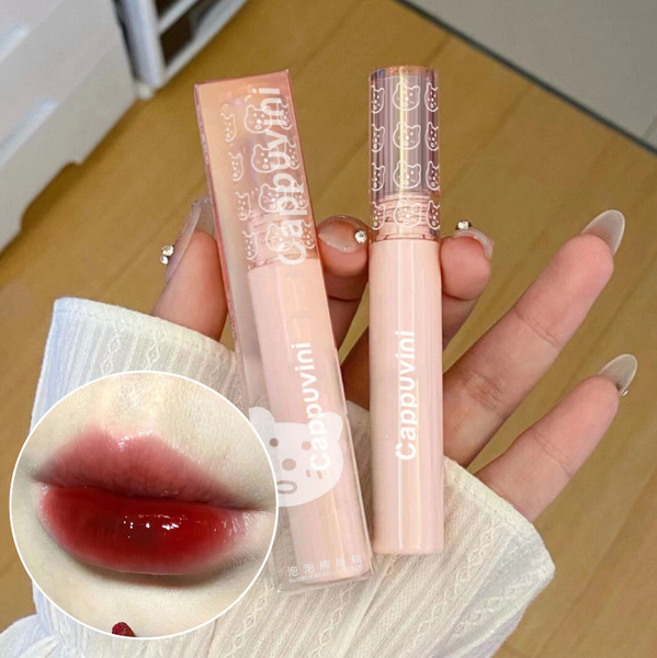 Тинт для губ с эффектом блеска / Cappuvini #4 купить на OZON по низкой цене (2933845291)