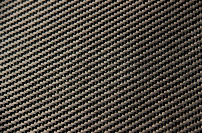 Гибридная ткань Twill 3K Карбон-Кевлар, золотистая 100см - купить с ...