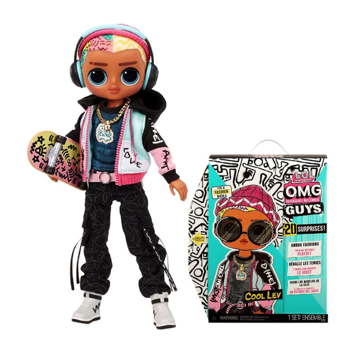 Кукла L.O.L. Surprise! OMG Guys Fashion Doll Cool Lev Кул Лев - купить ...