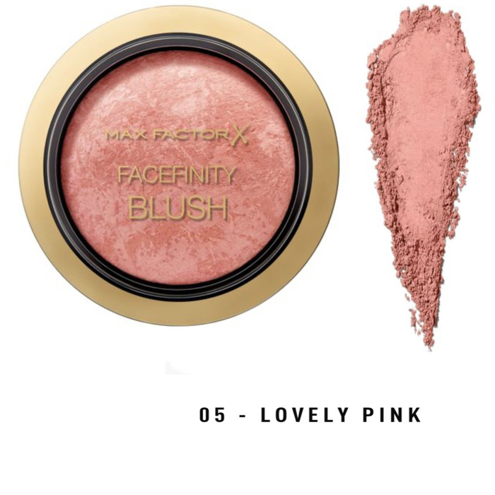MAX FACTOR Румяна Facefinity Blush Creme Puff, Тон 05 Lovely Pink 1,5г ...