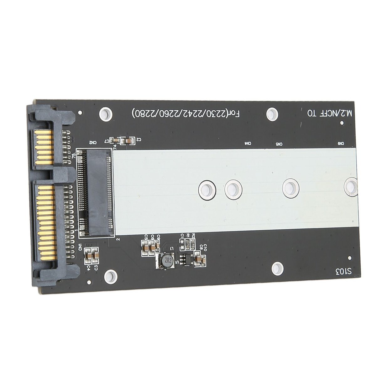 M.2 NGFF к SATA III Конвертер, 6000MB/s, Легкий в Установке, для SSD ...