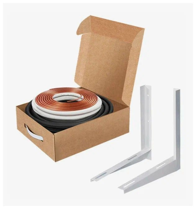 Готовый комплект для монтажа кондиционера 5м, трасса для кондиционера ...