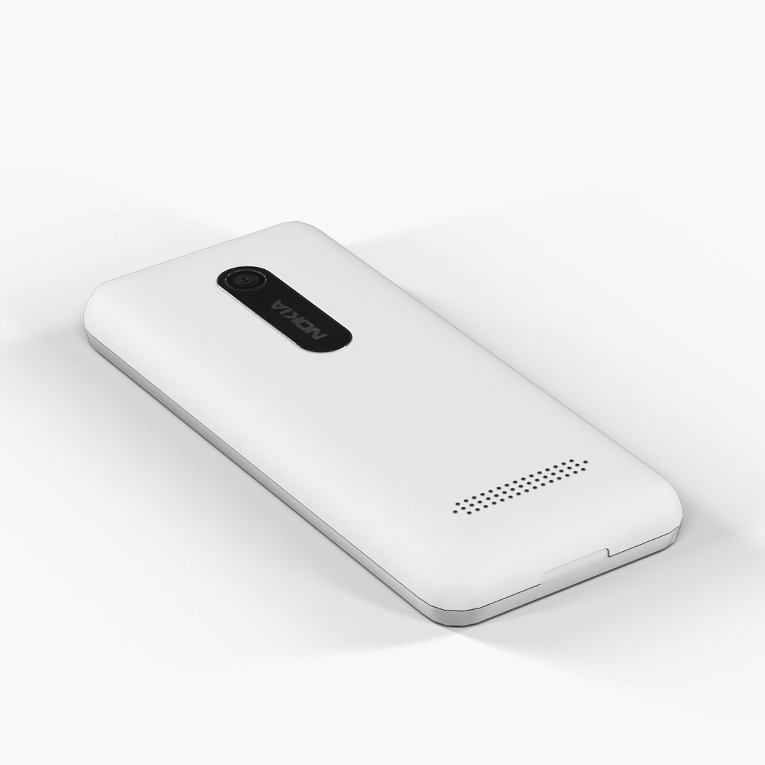 Мобильный телефон Мобильные телефоны Nokia 206, Русская клавиатура, 2,4 ...