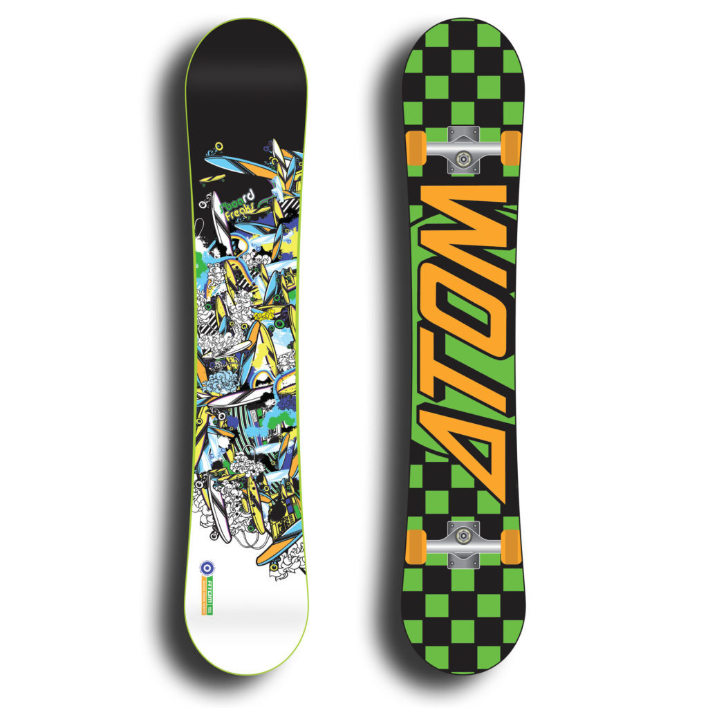 ATOM Сноуборд, Board Freak купить на OZON по низкой цене (356570123)