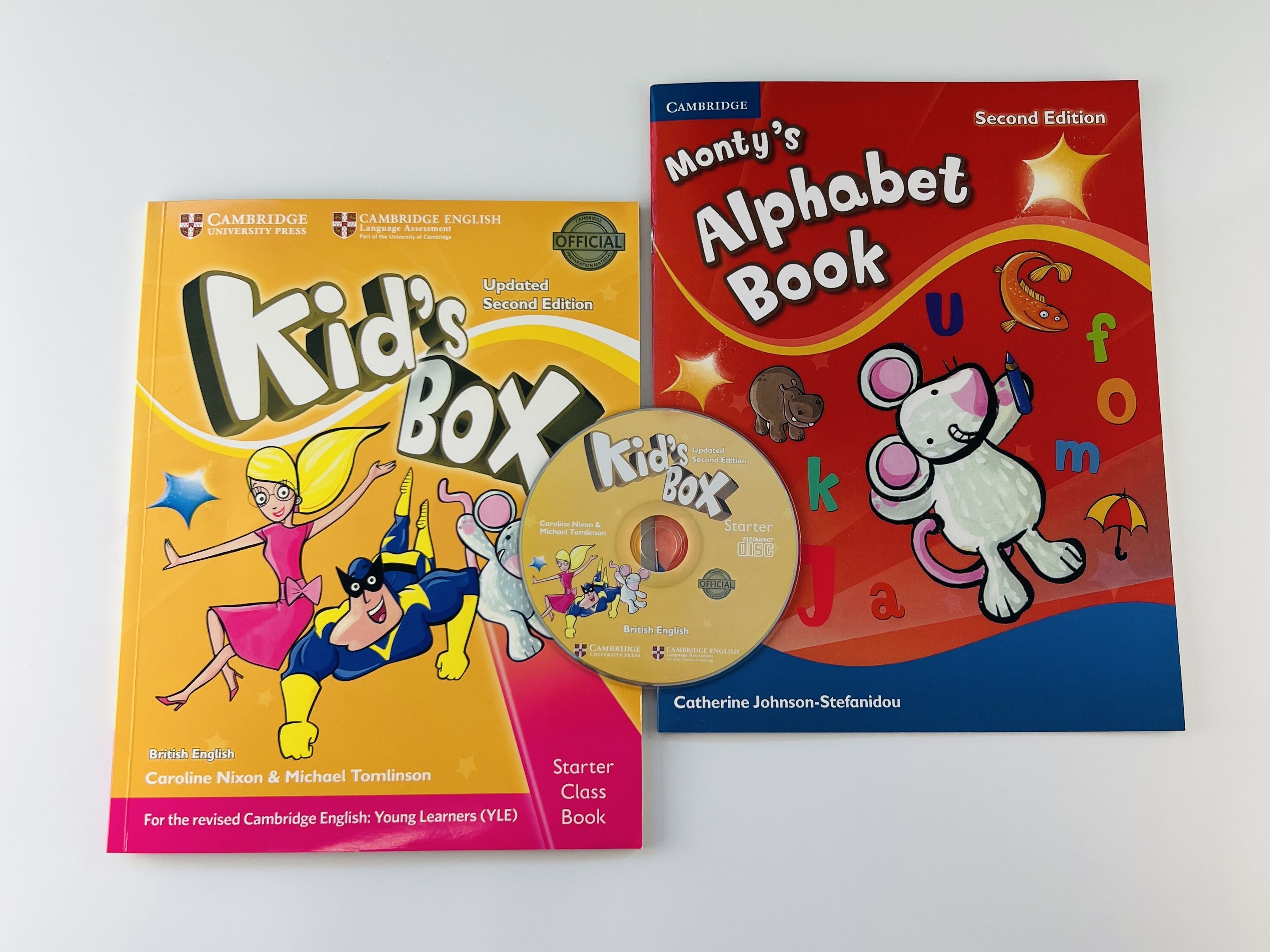 Kid's Box Starter Class Book (+CD) + Monty's Alphabet Book Tomlinson ...