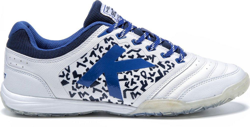 Бутсы для футзала KELME, 43, синий, белый - купить по выгодной цене в интернет-магазине OZON ...