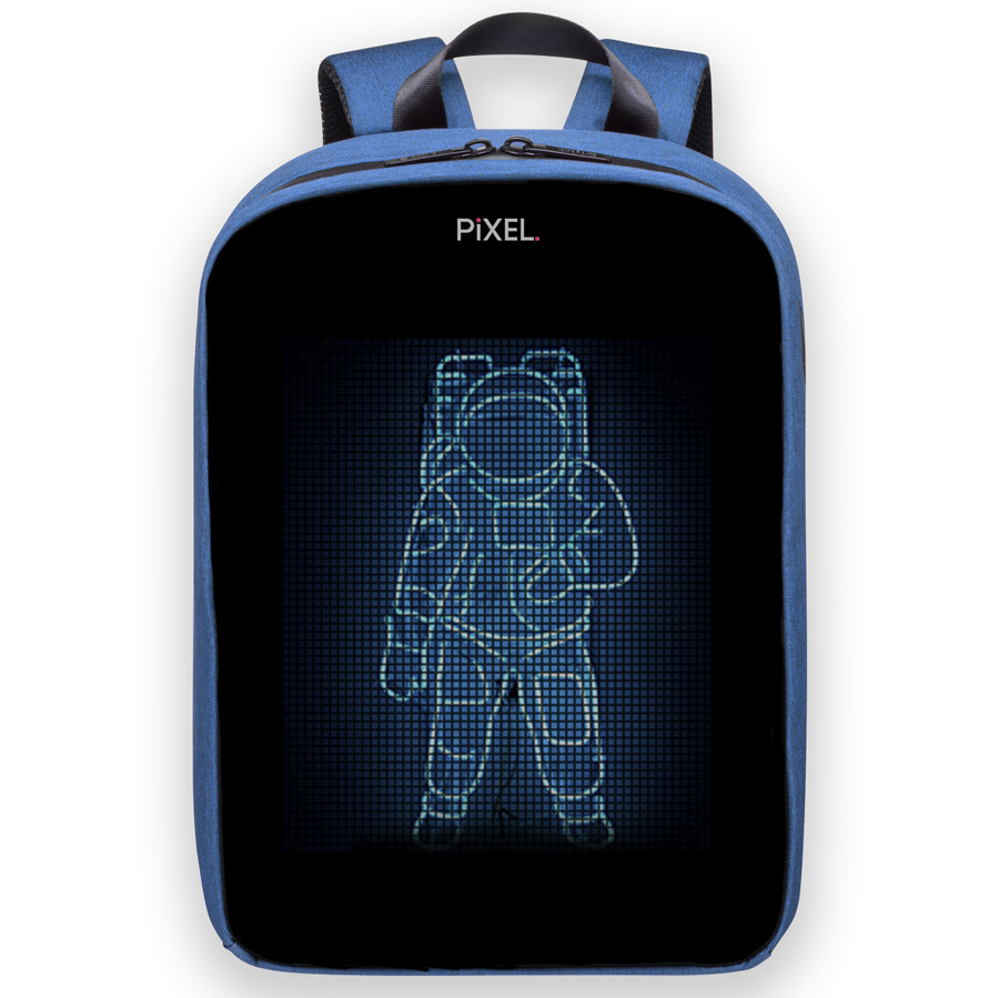 Рюкзак интерактивный с дисплеем Pixel PLUS - Indigo - купить с ...