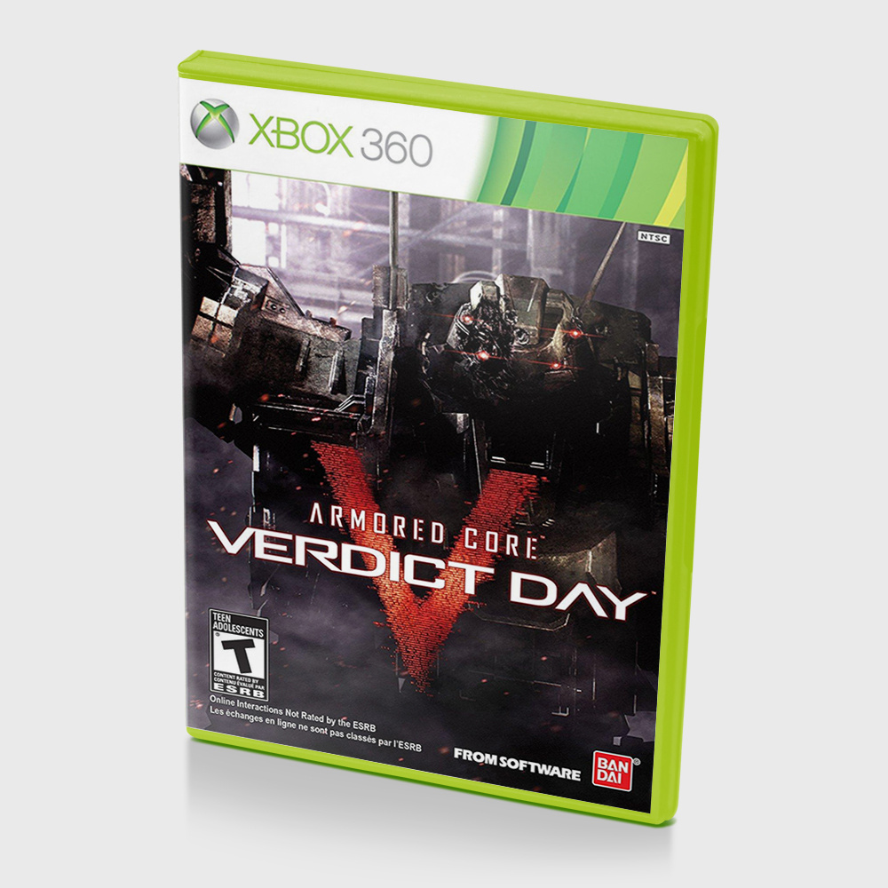 Игра Armored Core V Verdict Day (XBox 360, Английская версия) купить по ...
