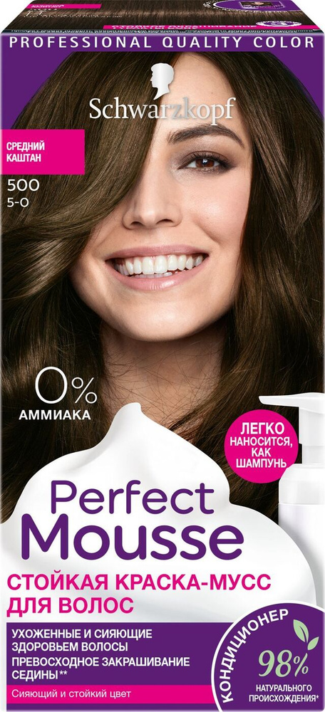 Perfect Mousse Краска для волос, 93 мл - купить с доставкой по выгодным ...