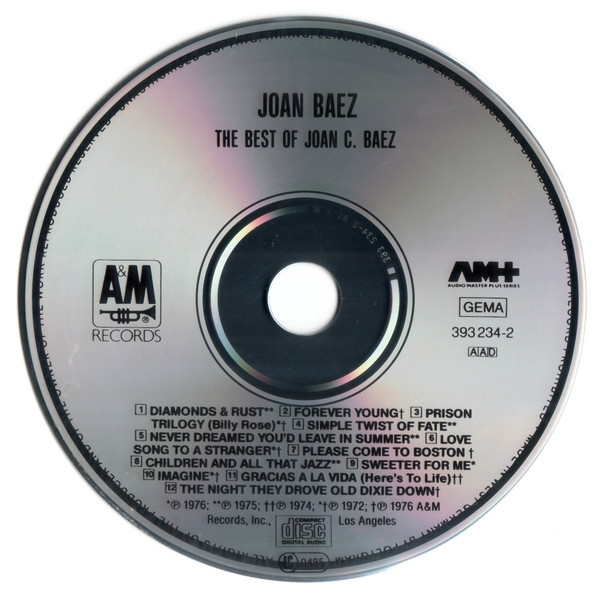 Audio CD Joan Baez - The Best Of Joan C. Baez - купить по низким ценам ...