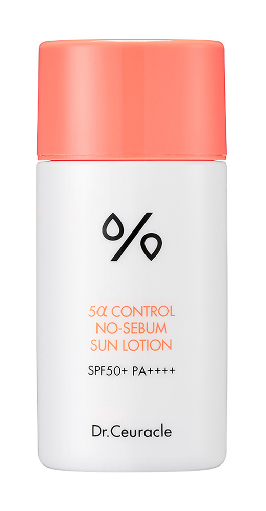 DR.CEURACLE 5 alpha Control No Sebum Sun Lotion Лосьон для лица солнцезащитный SPF 50, 50 мл ...