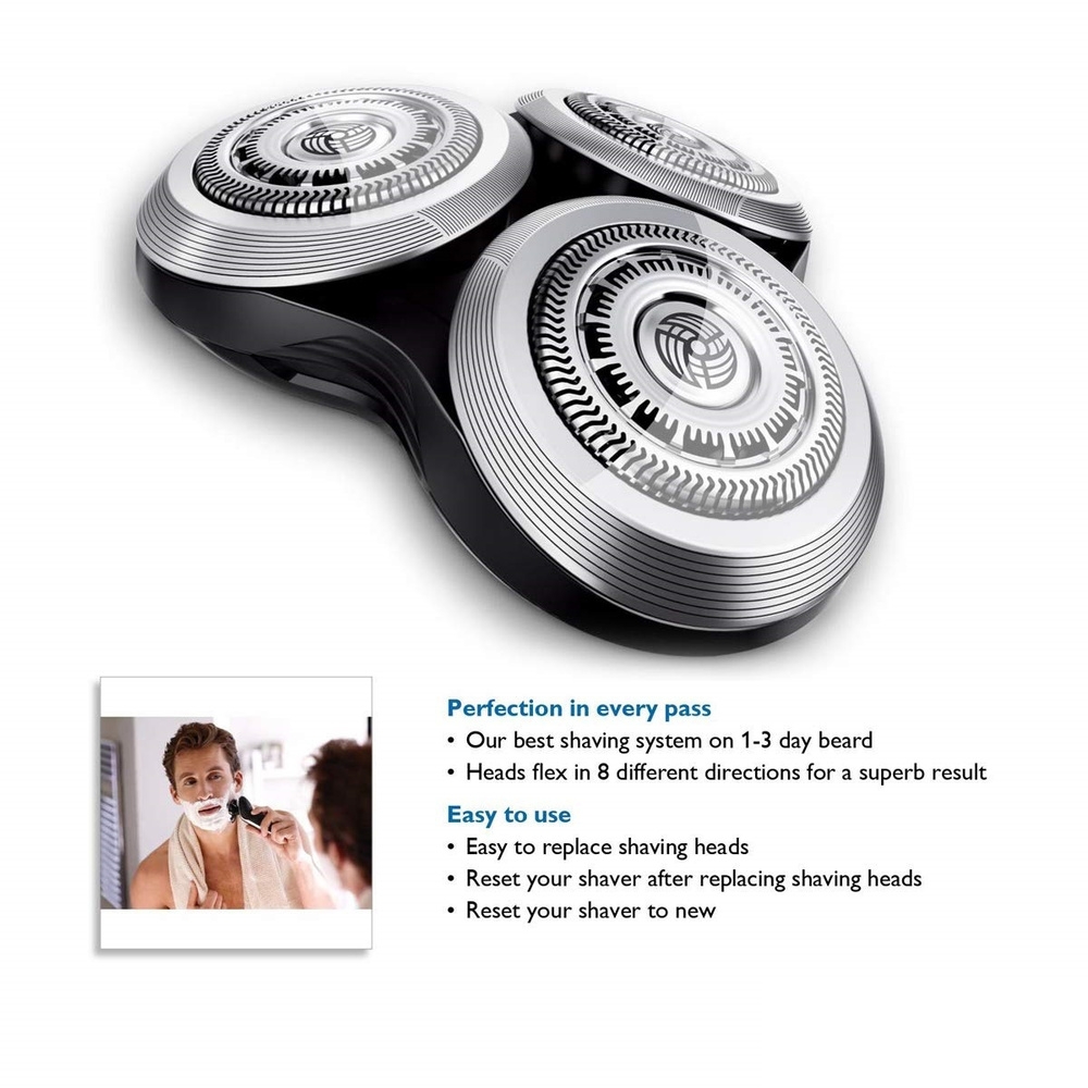 Сменная головка RQ12 PRO для Philips Norelco Series 8000 SensoTouch 3D ...