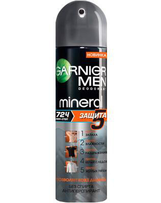 Garnier Дезодорант мужской Защита 6, 150 мл/ — купить в интернет ...