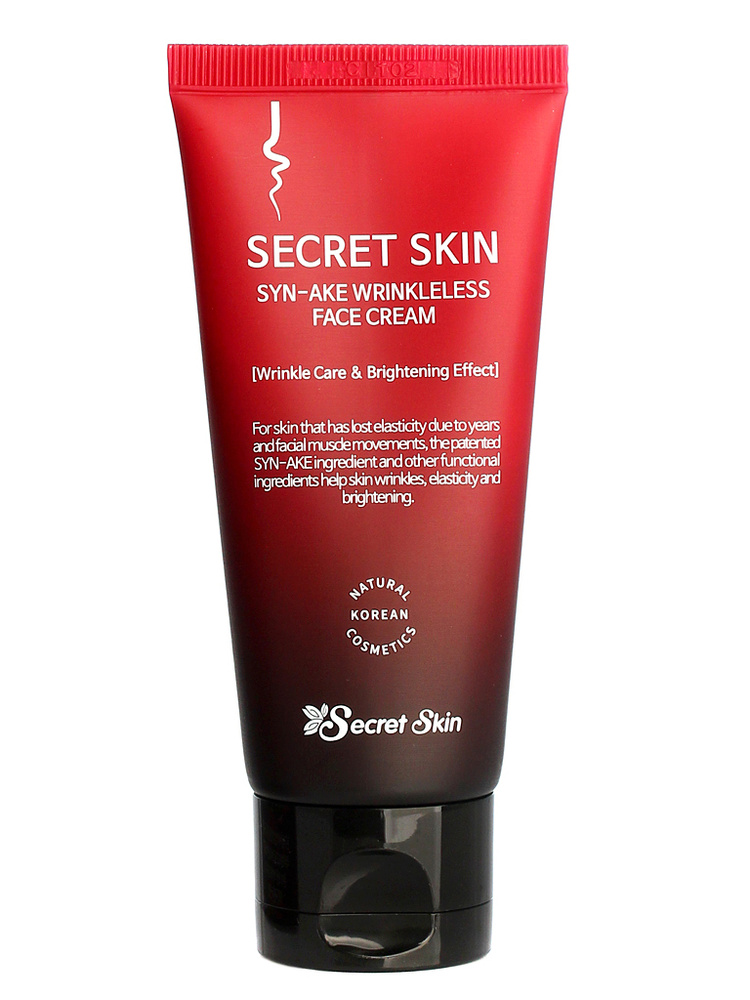 Secret Skin Крем для лица со змеиным пептидом Syn-ake Wrinkleless Face ...