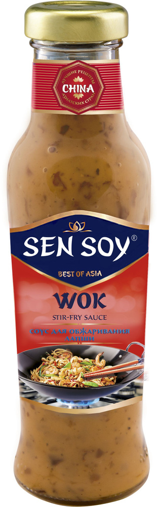 Соус Sen Soy Wok для лапши, 320 г - купить с доставкой по выгодным ценам в интернет-магазине ...