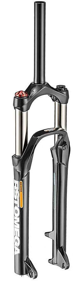 Вилка велосипедная амортизационная для колес 29 ", ход 100 мм, пружинно ...