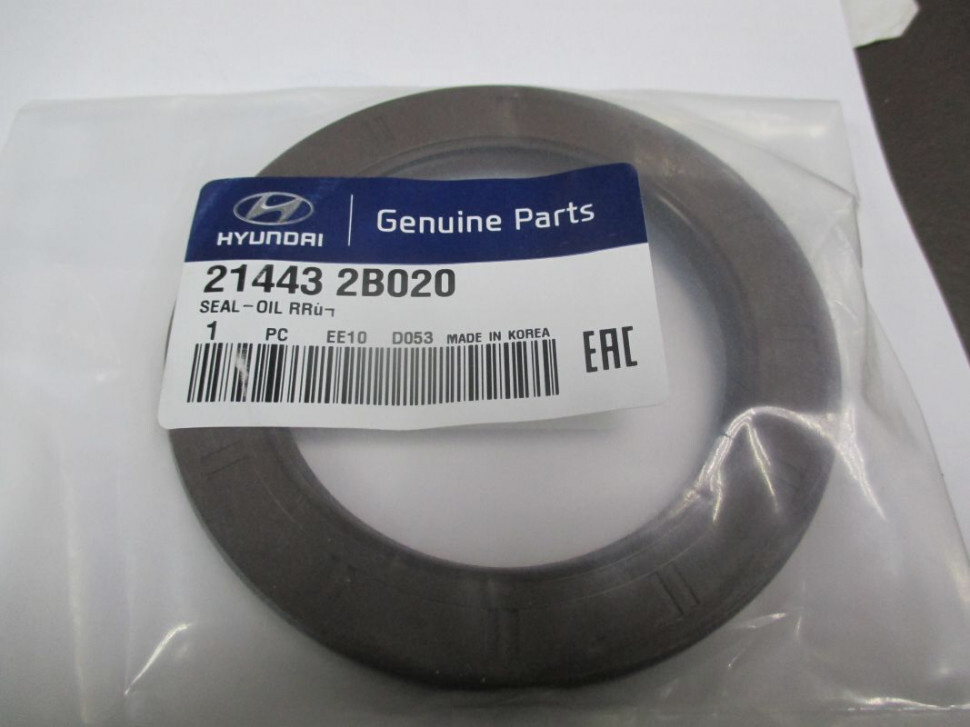 Сальник каленвала задний SOLARIS RIO - MOBIS арт. 214432B020 оригинал ...