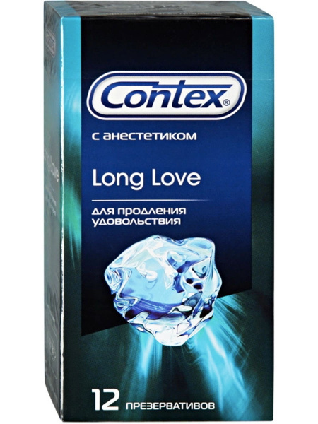 Презервативы Contex Long Love,12 шт - купить с доставкой по выгодным ...