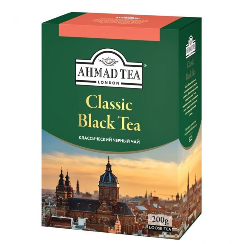 Чай черный листовой 200 г "Ahmad Tea" Классический, 1 шт - купить с ...
