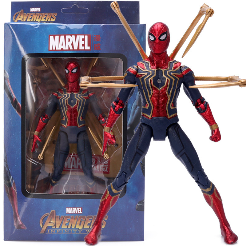 Фигурка Человек Паук / Spider Man (17см) с подсветкой - купить с ...
