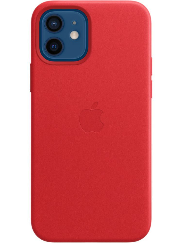 Кожаный чехол MagSafe для iPhone 12 mini / Анимация NFC / Leather Case ...