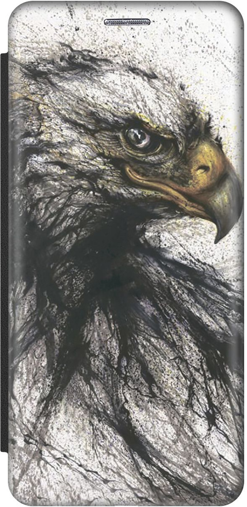 Чехол-книжка Ястреб на Samsung Galaxy S22 Ultra / Самсунг С22 Ультра ...